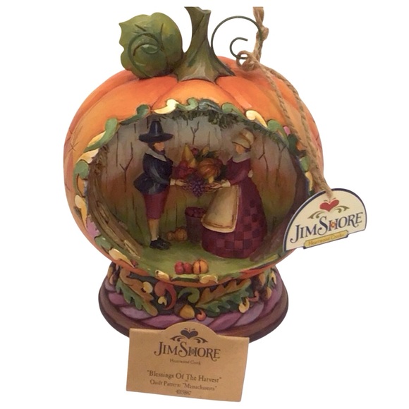 Jim Shore | Accents | Jim Shore Blessing Of The Harvest New In Original ...